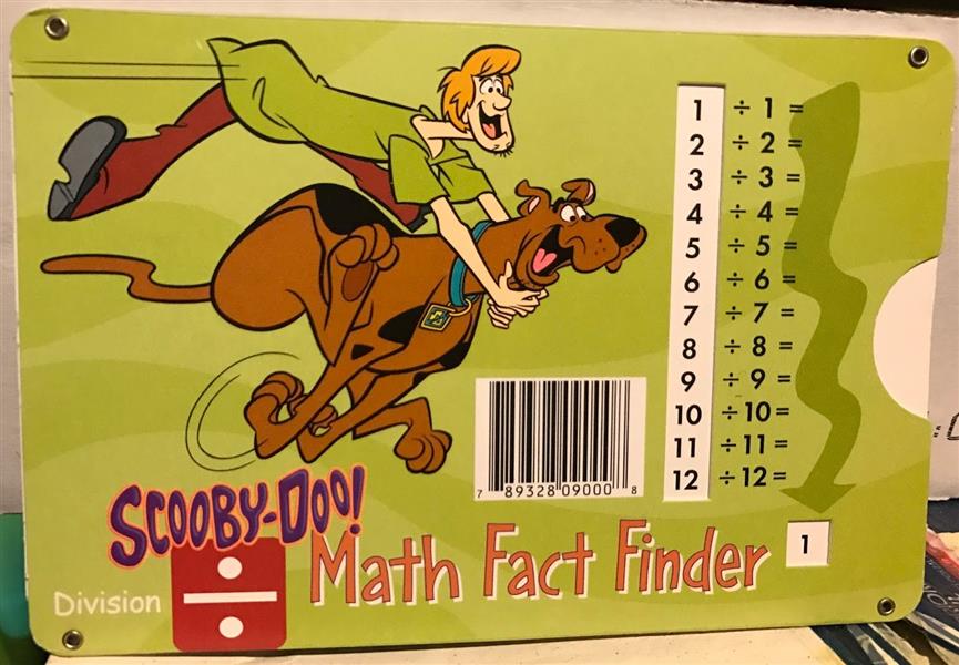 Scooby Doo Math Fact Finder Stationary Office Products Other